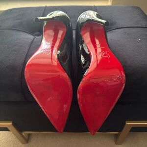 Christian Louboutin | Shoes | Christian Louboutin So Kate Black Patent ...